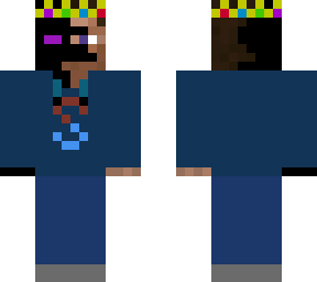 steve with crown | Minecraft Skins