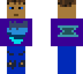 Curly haired gamer | Minecraft Skin