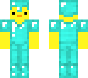 duck with armour | Minecraft Skin