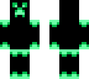 Glowing Creeper | Minecraft Skin