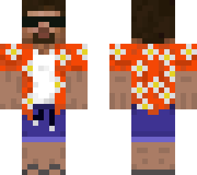 Hawaii Steve | Minecraft Skin