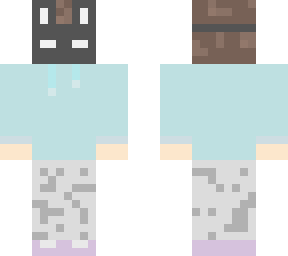 Hoodie Boy with mask | Minecraft Skin