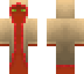 Hot Dog Wizard - with relish eyes | Minecraft Skin