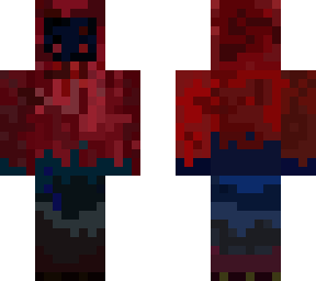 infected spider person | Minecraft Skin