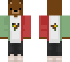 Larousse mejikano cara chimpance | Minecraft Skin