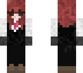 Lizzie In A Suit | Minecraft Skin