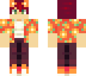 MCC Orange Ocelots Velvetiscake | Minecraft Skin