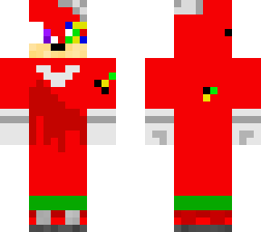 pibby surviver knuckles | Minecraft Skin