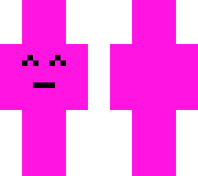 pink smiley face skin | Minecraft Skin