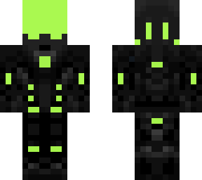 robot verde | Minecraft Skin