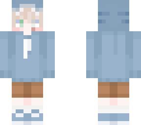 shark hoodie | Minecraft Skin