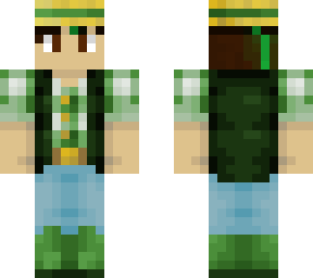 Smallishbeans MCC 25 Green Farmers | Minecraft Skin