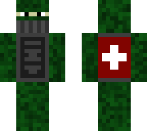 Swiss Soldier | Minecraft Skin