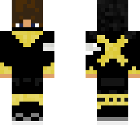 Undercover Gold Boy | Minecraft Skin