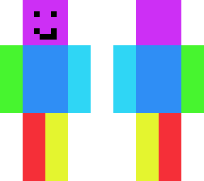 Colour man | Minecraft Skin