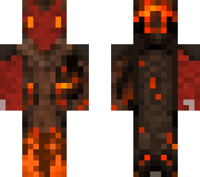 Lava mole | Minecraft Skin