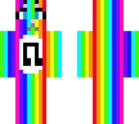 rainbow cat | Minecraft Skins