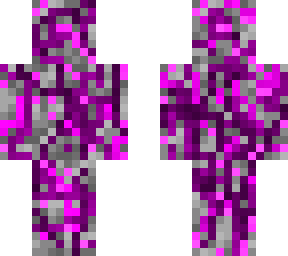 Pink mossy cobblestone | Minecraft Skin