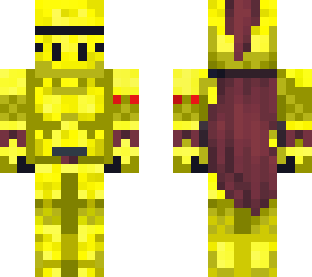 golden knight | Minecraft Skins