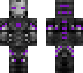 Wakanda themed iron man | Minecraft Skin