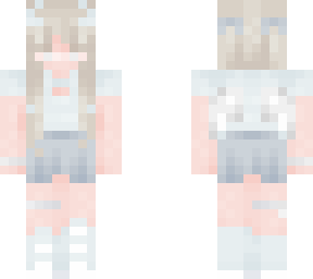 ~Stuck in the middle, half fallen and half holy~ | Minecraft Skin