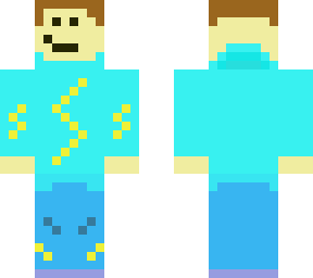 Lightning dude | Minecraft Skin