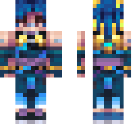 Neon Valorant | Minecraft Skin