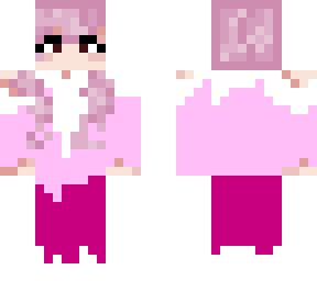 Pink girl | Minecraft Skin