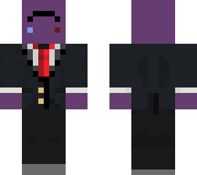 purple tux | Minecraft Skins