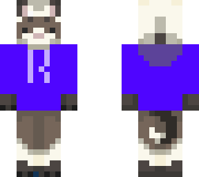 Alexis the ferret | Minecraft Skin