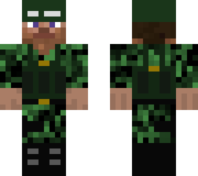 Army Steve | Minecraft Skin
