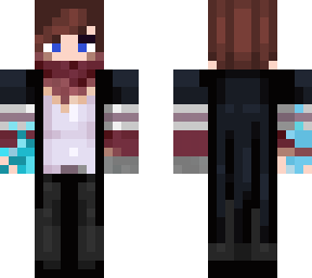 Axel as Dabi (MHA) (Using his Quirk) | Minecraft Skin