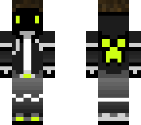 Black Mask (version 2) | Minecraft Skin