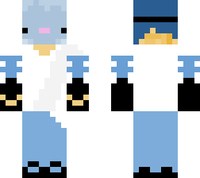 axolotl boy mask | Minecraft Skins