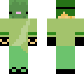 green axolotl | Minecraft Skins