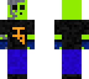 Corrupted slime | Minecraft Skin
