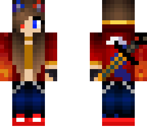 Flamekiller1 Swapped | Minecraft Skin