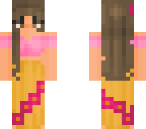 Honeysuckle Roses - June | Minecraft Skin