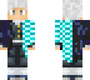 Ice and Moon Hashira | Minecraft Skin