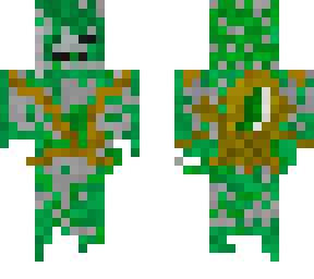 jungle skeleton ghost | Minecraft Skin