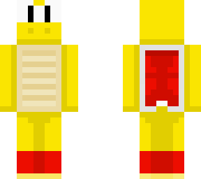 Koopa Troopa (Red) | Minecraft Skin