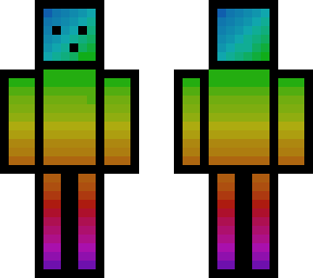 rainbow slime | Minecraft Skins