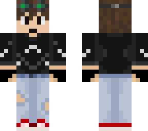 Reborn sueter oscuro | Minecraft Skin