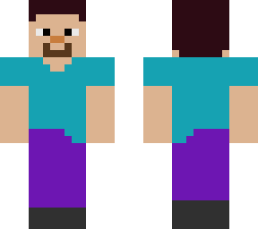 Round Steve | Minecraft Skin