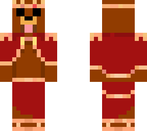 rubius rey oso | Minecraft Skin