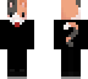 Cat in Suit. | Minecraft Skin