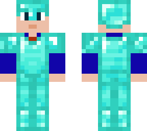 diamond armour | Minecraft Skin