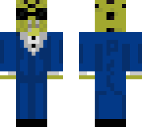 Dragon con terno de Posting de panas | Minecraft Skin