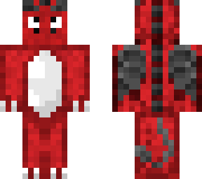 Dragon red | Minecraft Skin
