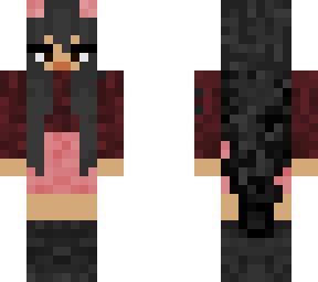 Falda y chaleco | Minecraft Skin